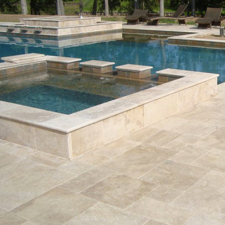 Beige Premium Travertin - Roche Pierre Aquitaine